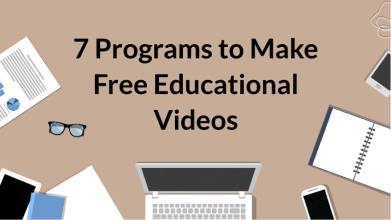 7 Programs to Make Free Educational Videos - TechsPlace
