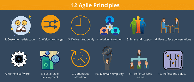 12 principles of agile TechsPlace