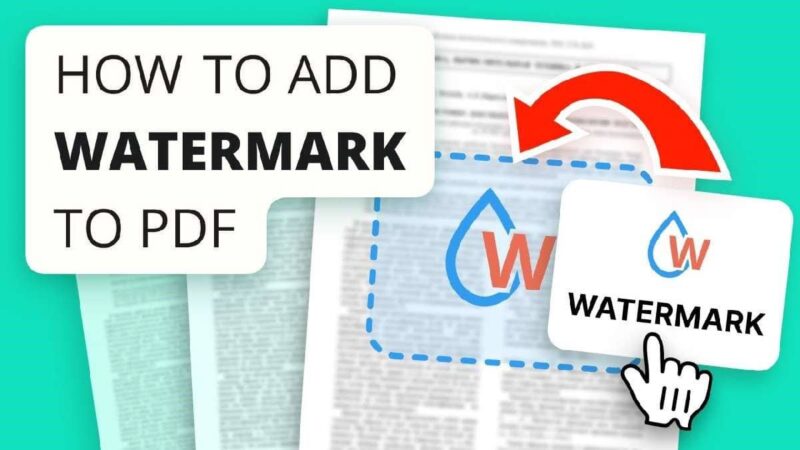 Use the Efficient Methods to Put Watermarks on PDF Documents – TechsPlace